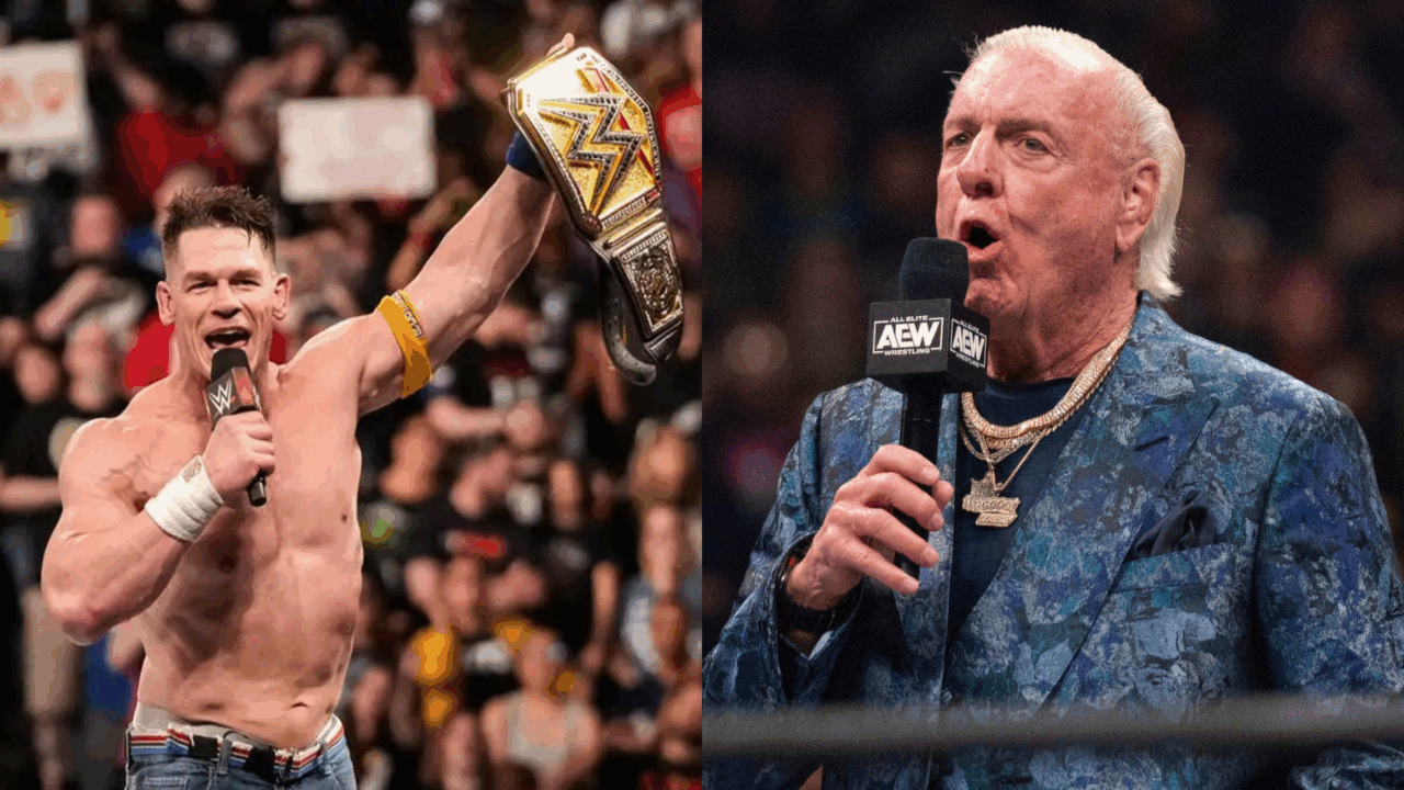 Ric Flair detona versão de John Cena como vilão: "Ele não é um cara mau"