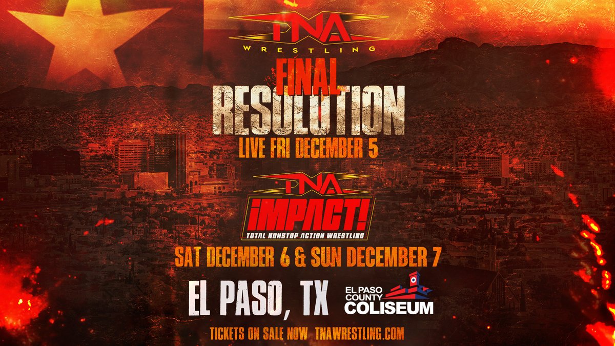 TNA confirma novos combates para o Final Resolution 2025