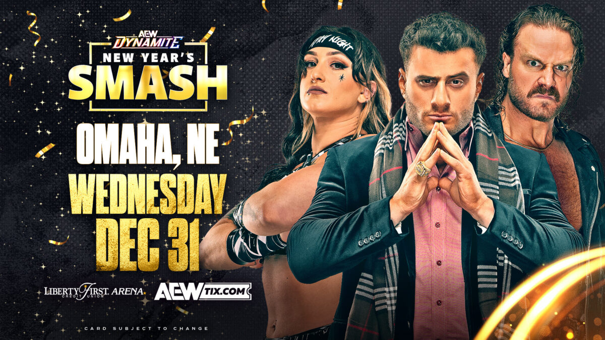 AEW anuncia grandes combates para o New Year's Smash
