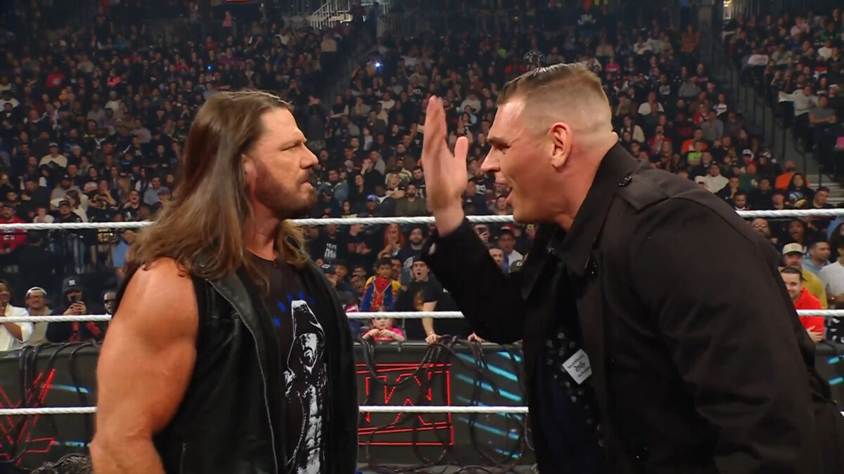 Gunther e AJ Styles tem grande confronto no WWE RAW