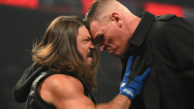 Gunther e AJ Styles tem grande confronto no WWE RAW