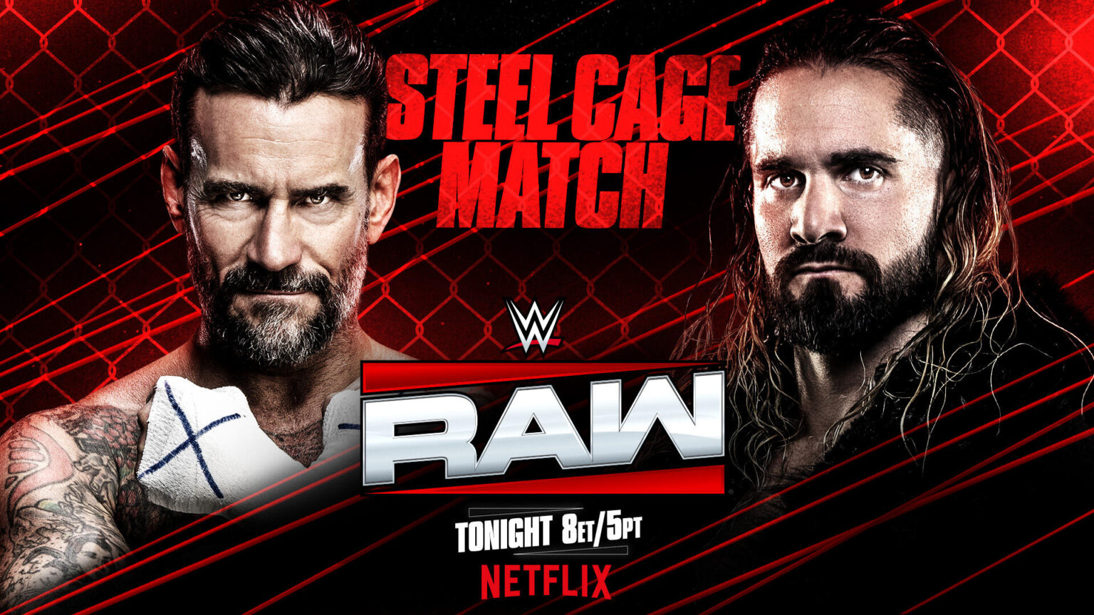 WWE RAW 03/10 Results - Steel Cage Match, AJ Styles Confronts Logan ...