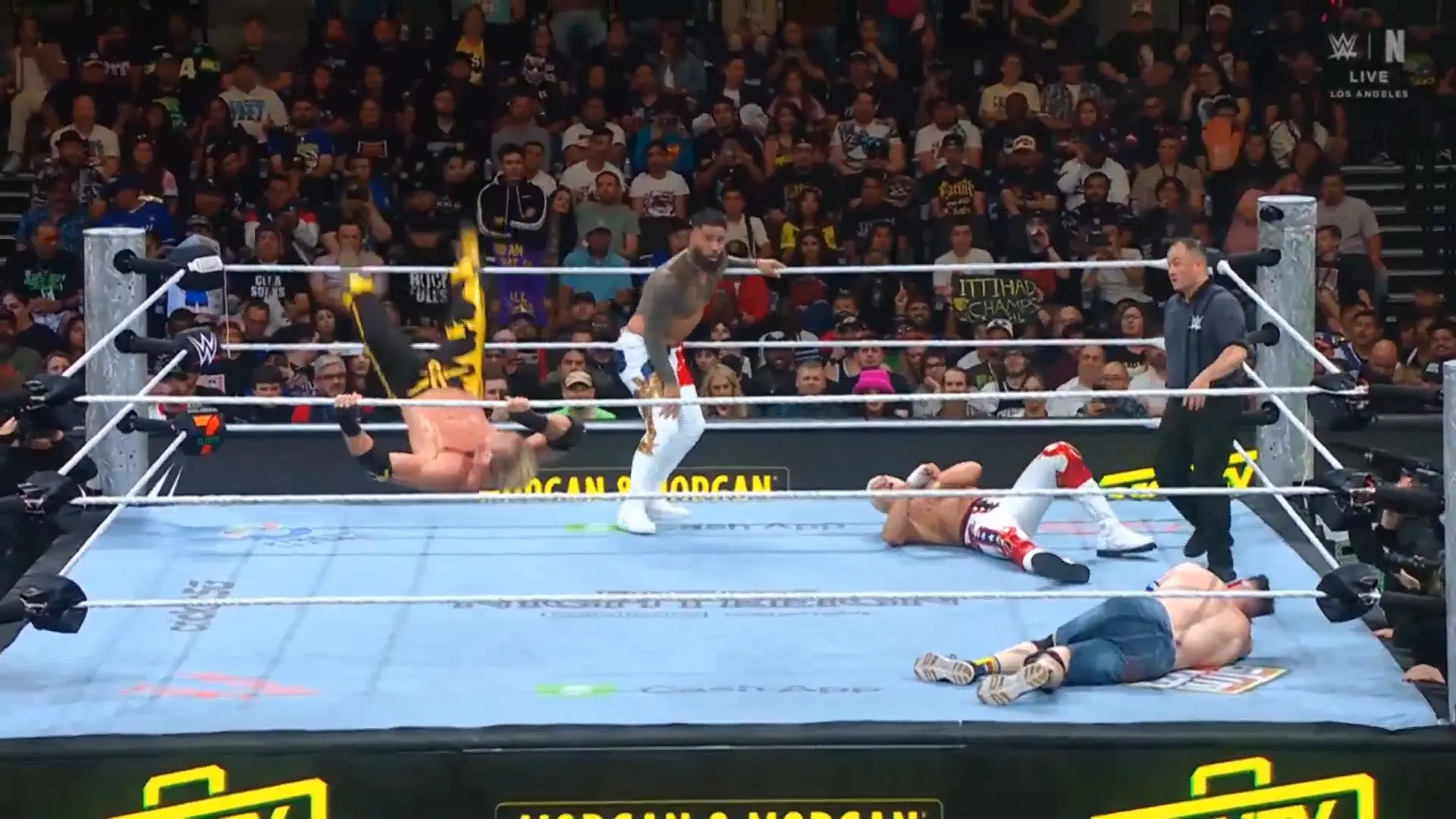 Logan Paul Hilariously Botches AEW Star’s Signature Move at MITB